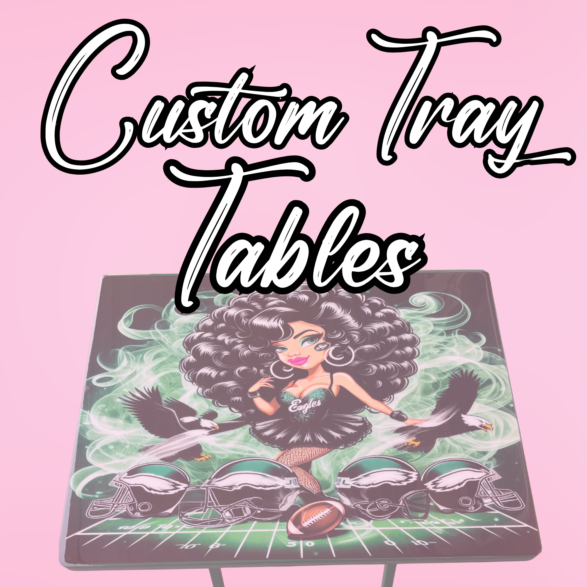 Customized Tray Tables – Rose Kreations